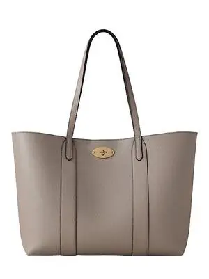 Mulberry Bayswater Leather Tote Bag - Cashmere Taupe