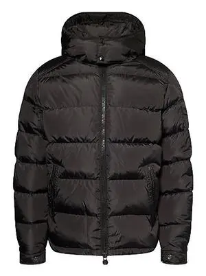 Moncler Maya Padded Nylon-down Jacket - Black