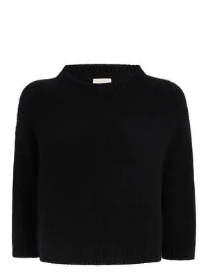 Khaite Sabina Cashmere Pullover - Black