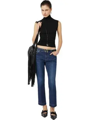 Max Mara Perfect Fit Flared Jeans - Midnightblue