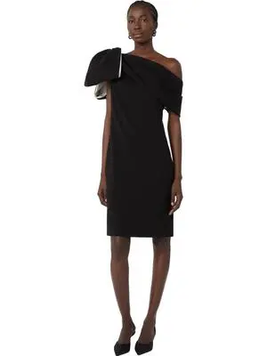 Max Mara Cady Midi Dress - Black