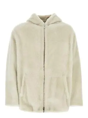 Prada Shearling Jacket - White