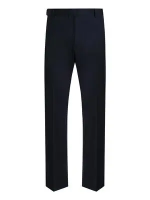 Dolce & Gabbana Cotton Gabardine Cargo Trousers - Blue