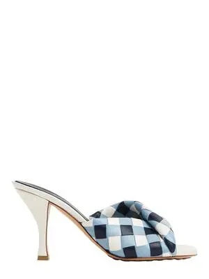 Bottega Veneta Blink Mule Abyss/new Ice/white