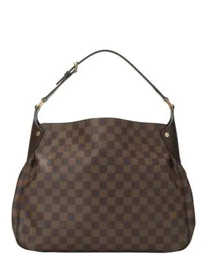 LOUIS VUITTON Damier Ebene Reggia - Brown