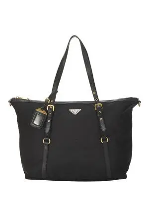 Prada Nylon Tote - Black