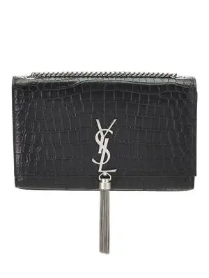 SAINT LAURENT Embossed Kate Tassel Medium