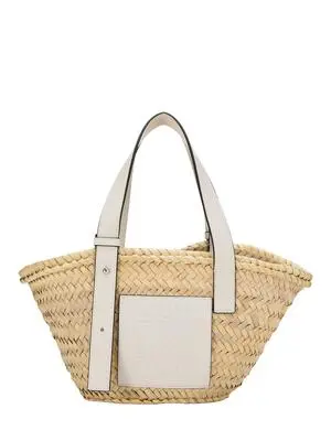 Loewe Anagram Basket Bag - White