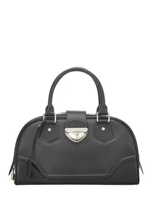 LOUIS VUITTON Epi Bowling Montaigne - Black