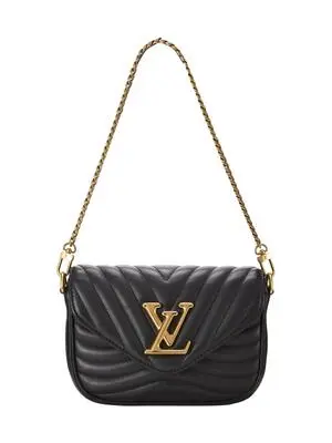 LOUIS VUITTON New Wave Shoulder Bag - Black