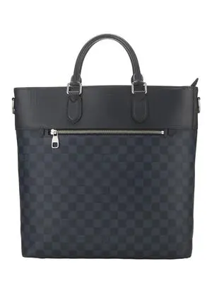 LOUIS VUITTON Louis Vuitton Damier Cobalt Newport Tote Blue