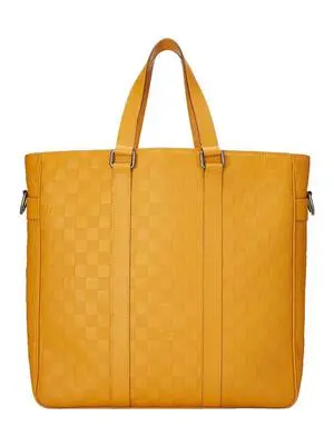LOUIS VUITTON Damier Infini Neo Tadao Tote - Yellow