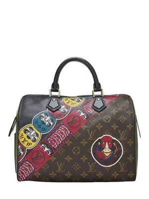 LOUIS VUITTON Monogram Canvas Kabuki Speedy 30 Multi