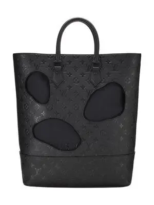 LOUIS VUITTON Monogram Empreinte Tote Bag - Black
