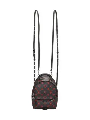 LOUIS VUITTON Monogram Palm Springs Backpack - Black
