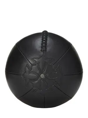 Chrome Hearts Leather Medicine Ball - Black