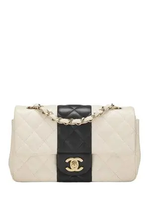 CHANEL Quilted Lambskin Rectangular Flap Mini