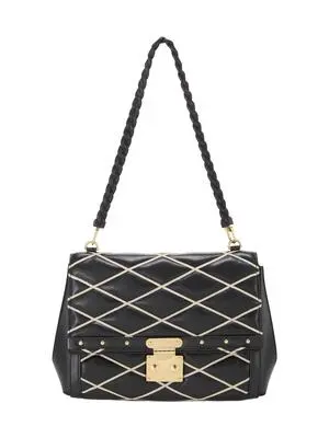 LOUIS VUITTON Malletage Pochette Flap Bag
