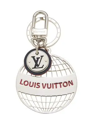 LOUIS VUITTON Globe League Bag Charm Red