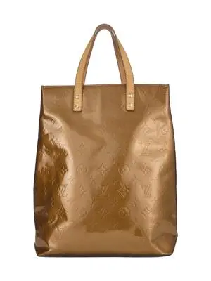 LOUIS VUITTON Monogram Vernis Catalina Tote - Beige