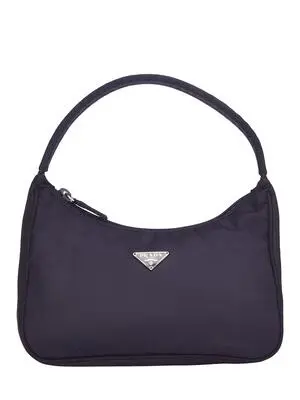 Prada Tessuto Hobo Bag - Purple