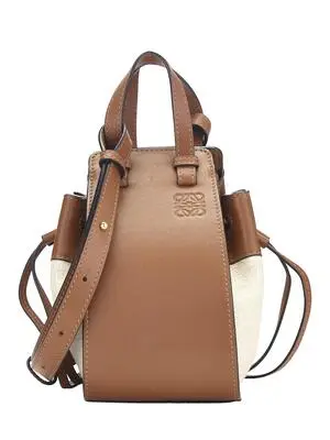 Loewe Jacquard Hammock Drawstring Bag - Brown