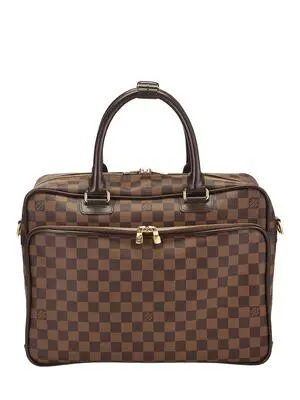 LOUIS VUITTON Damier Ebene Icare Briefcase - Brown