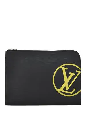 LOUIS VUITTON Epi Pochette Jour - Black