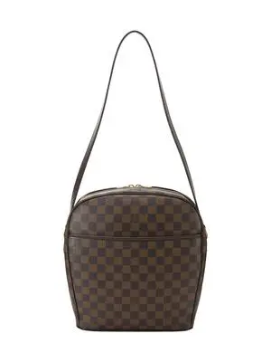 LOUIS VUITTON Damier Ebene Ipanema - Brown
