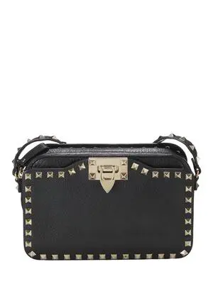 VALENTINO Leather Rockstud Camera Bag