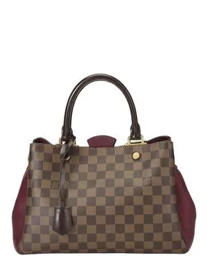 LOUIS VUITTON Damier Ebene Brittany - Brown