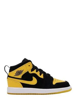 JORDAN Jordan 1 Mid SE Sneakers Black/white/varsity Maize