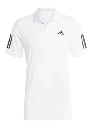 Adidas Club 3stripes Polo Shirt - White