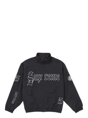 Supreme Old English Track Jacket - Black