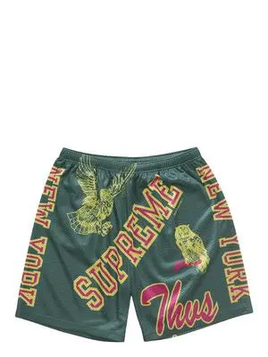 Supreme Varsity Mesh Shorts - Green