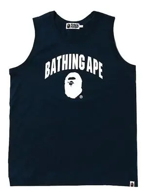 A BATHING APE Bathing Ape Tank Top - Navy Blue