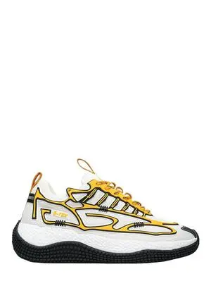 JOHN GEIGER 004 Pittsburgh Home Sneakers - White/black/yellow