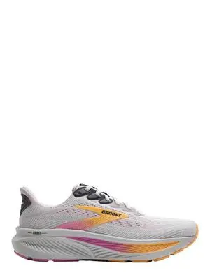 Brooks Lace-up Athletic Sneakers - Oyster/apricot/pink