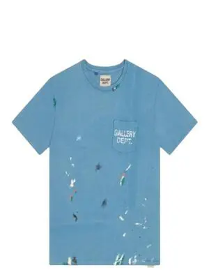GALLERY DEPT. Vintage Logo Painted T-shirt - Dusty Blue