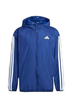 Adidas Essentials 3-stripes Windbreaker - Dark Blue/white