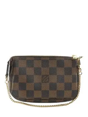 LOUIS VUITTON Louis Vuitton Pochette Accessoires Damier Ebene