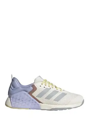 Adidas Dropset 3 Strength Athletic Sneakers - Chalk White/halo Silver/violet Tone