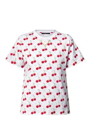 LOUIS VUITTON X Takashi Murakami Cherry T-shirt - White