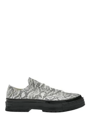 CONVERSE Chuck 70 Formal Snakeskin Sneakers - Grey/black