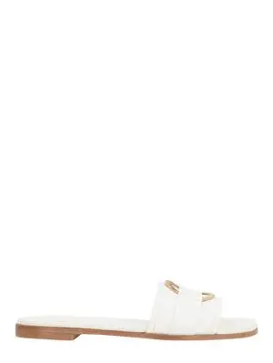 MONCLER Bell Leather Slides