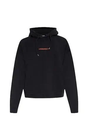 Dsquared2 Small Logo Hoodie - Black