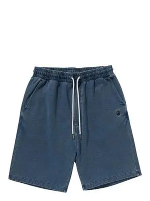 A BATHING APE Sweat Ii Shorts - Blue