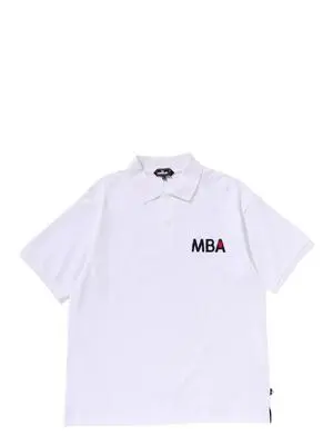 A BATHING APE Basic Polo Shirt - White