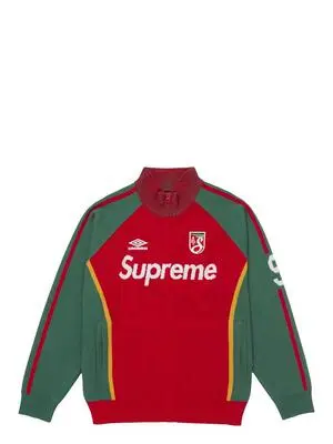 Supreme Umbro Zip-up Sweater - Red