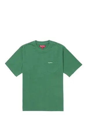 Supreme Short Sleeve Pocket Tee Shirt (ss25) Green